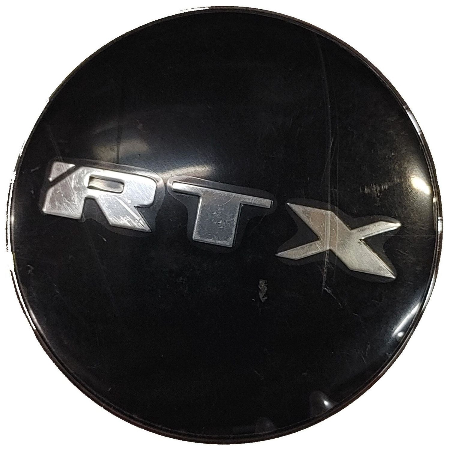 RTX LOGO65M - Logo Sticker Center Cap for Maxlyne RTX Chrome & Black B